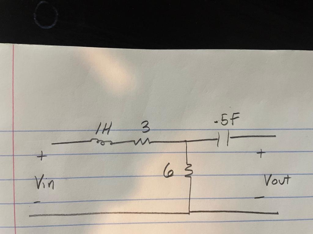 Solved PLEASE FIND THE IMPULSE RESPONSE OF THIS CIRCUIT | Chegg.com