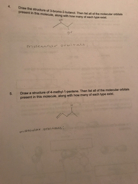Solved 4. Draw the structure of 3-bromo-2-butanol. Then list | Chegg.com