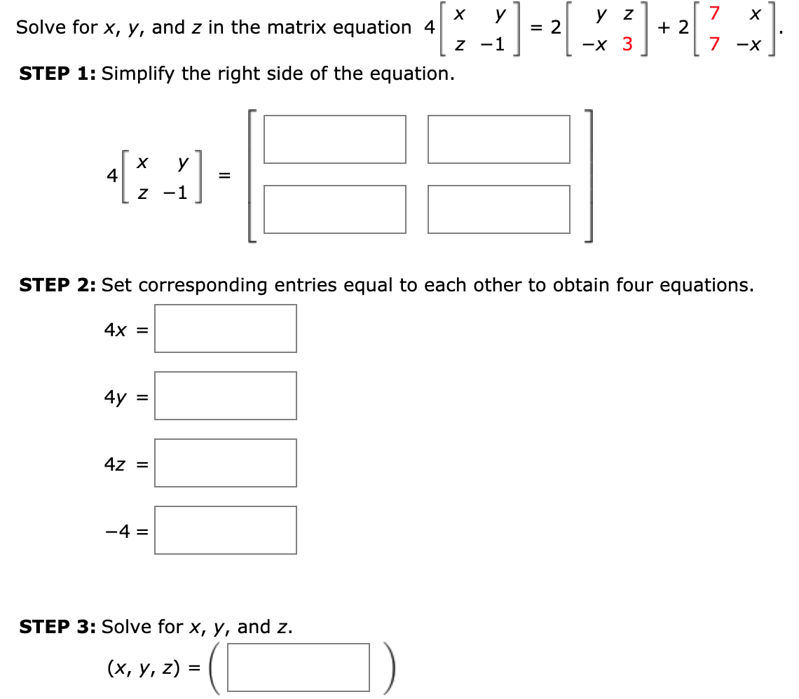 Solved 15 Write the system of linear equations in the form | Chegg.com