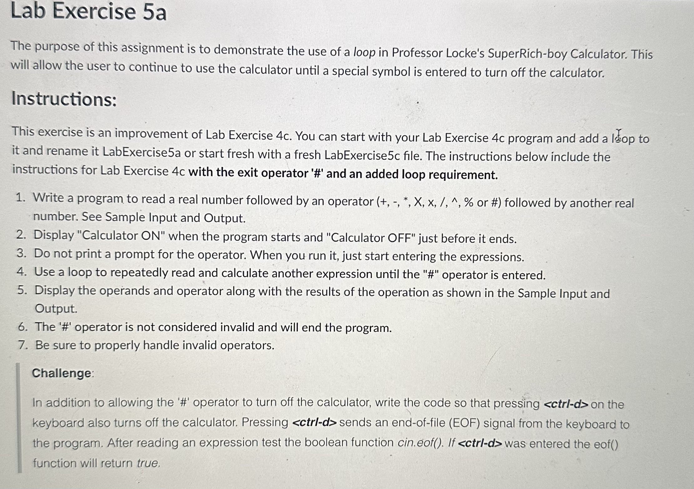 Solved The purpose of this assignment is to demonstrate the | Chegg.com