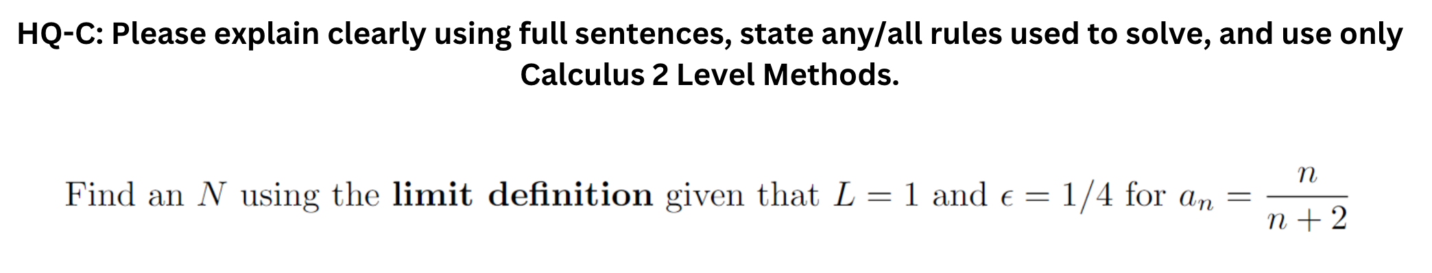 Solved HQ-C: Please explain clearly using full sentences, | Chegg.com
