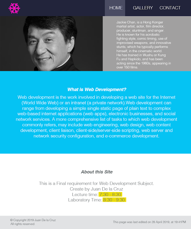 MAKE A WEBSITE USING HTML AND CSS AND USE JAVASCRIPT | Chegg.com