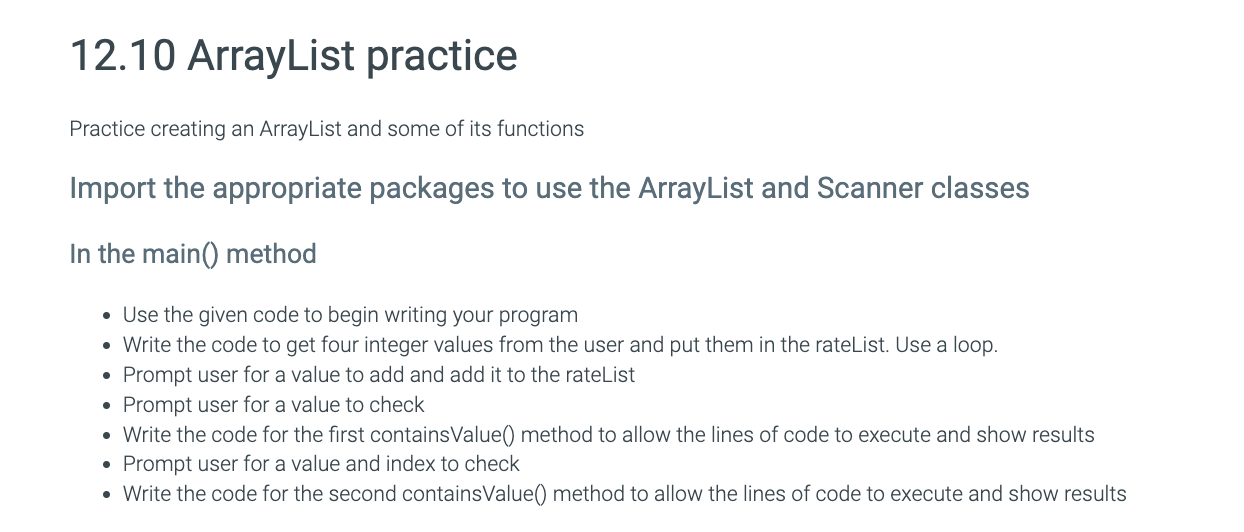 Solved Please help me complete in java, I attached provided | Chegg.com