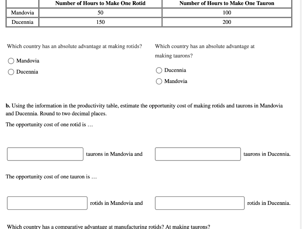 Solved Number of Hours to Make One Rotid Number of Hours to | Chegg.com