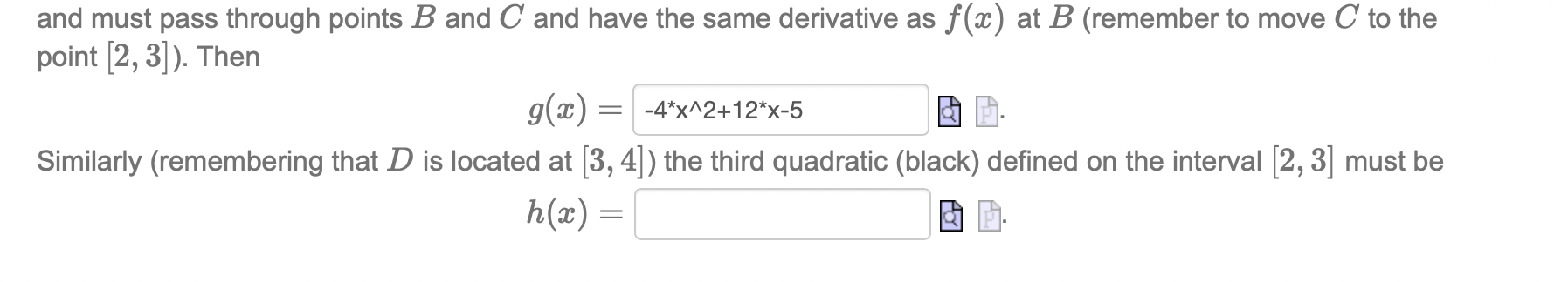 Solved In the theory of splines, we try to find simple | Chegg.com
