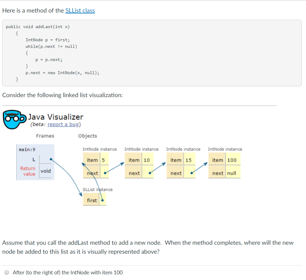 Solved You need a generic collection class that will insert | Chegg.com