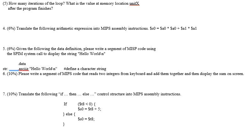Solved (1) What is Instruction Set? (2) What is Load-Store | Chegg.com