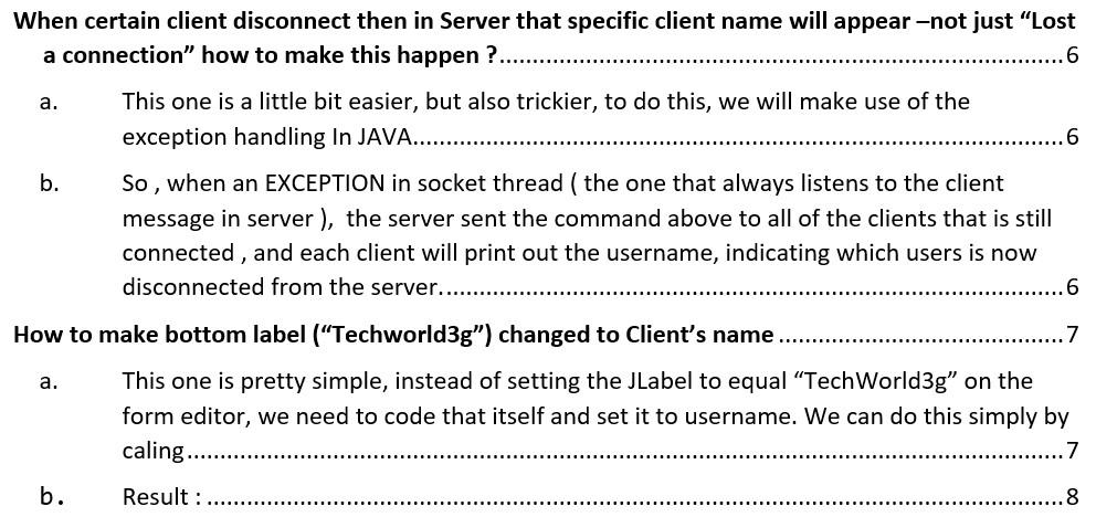 Solved how to answers above problems based on java socket | Chegg.com