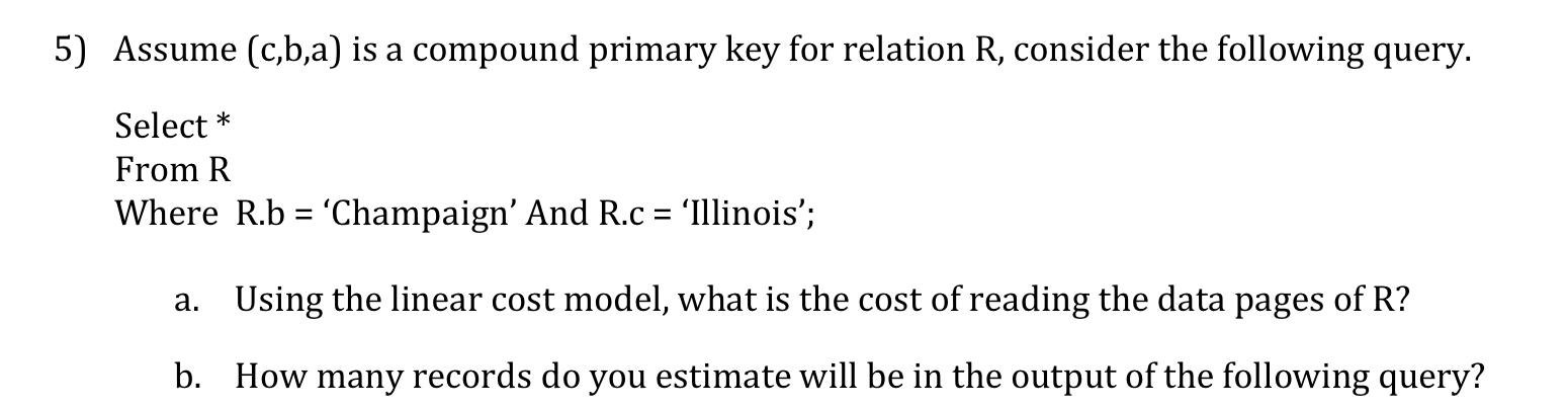 Use the following database schema and associated | Chegg.com