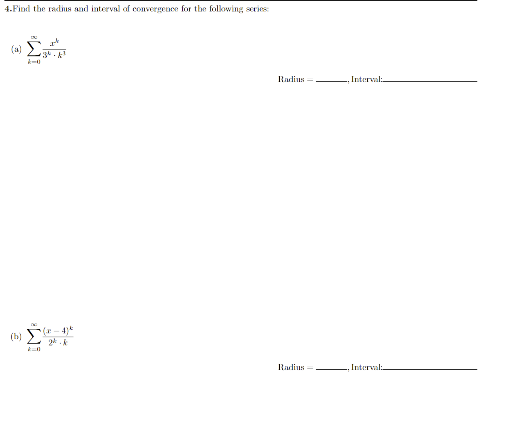 Solved 3. Find the power series representation for the | Chegg.com