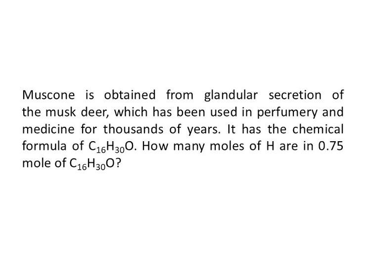 Solved Muscone is obtained from glandular secretion of the | Chegg.com