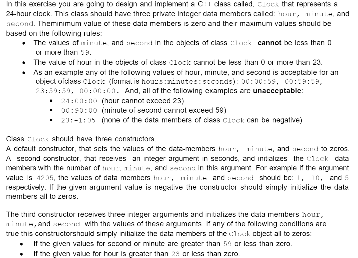 Solved . In this exercise you are going to design and | Chegg.com