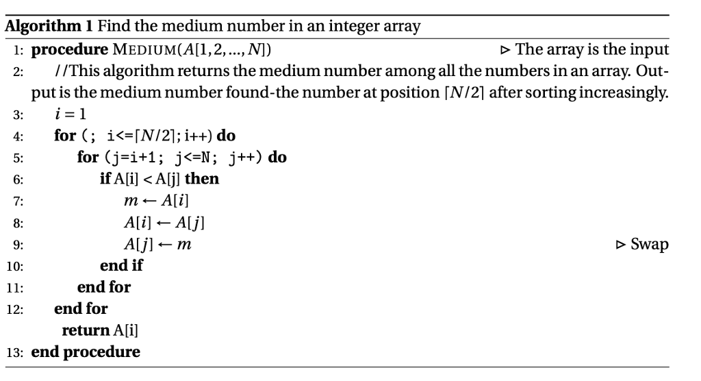 Solved The following algorithm is proposed by Bob to find | Chegg.com