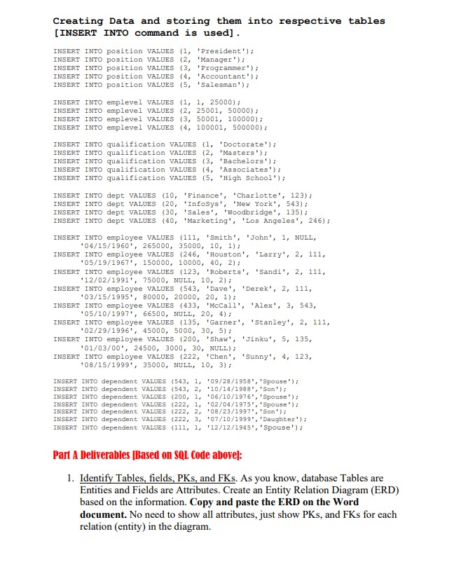 Solved CIS6300 Business Data Management Assignment 3 [using | Chegg.com