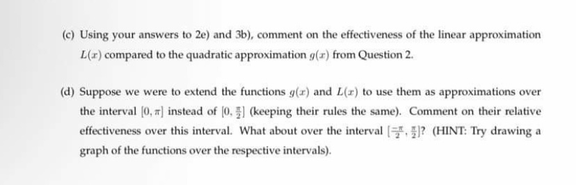 Solved Let us now consider one method of finding a linear | Chegg.com