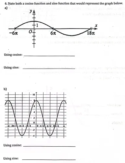 Solved State both a cosine function and sine function that | Chegg.com