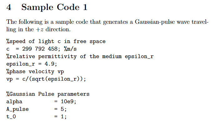 Section 3 is shown below and a sample code is given. | Chegg.com