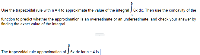 Solved Use the trapezoidal rule with n=4 ﻿to approximate the | Chegg.com