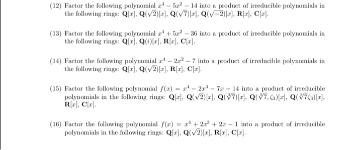 Solved ANSWER ALL QUESTIONS REGARDING FIELD EXTENSION AND | Chegg.com
