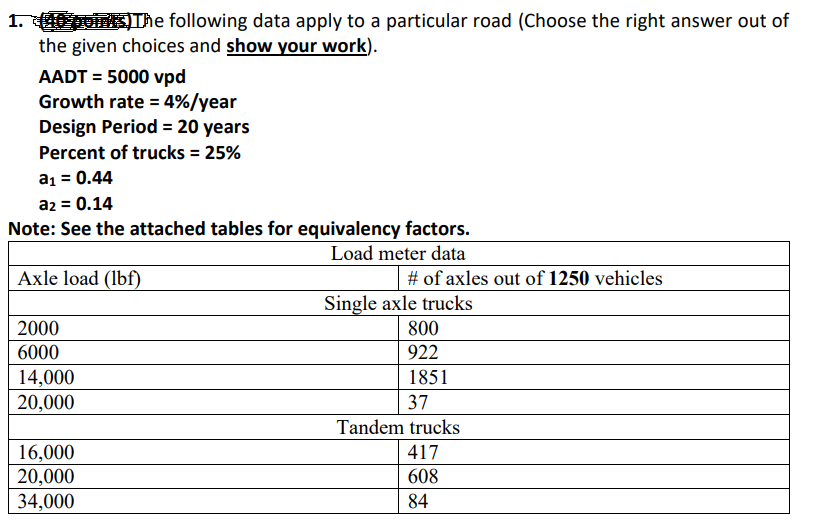 Solved (A) Assuming a structural number of 3, what is the 18 | Chegg.com