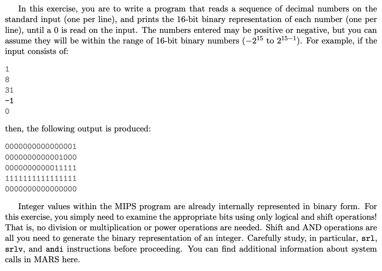 Solved This program needs to be written in MIPS assembly, | Chegg.com