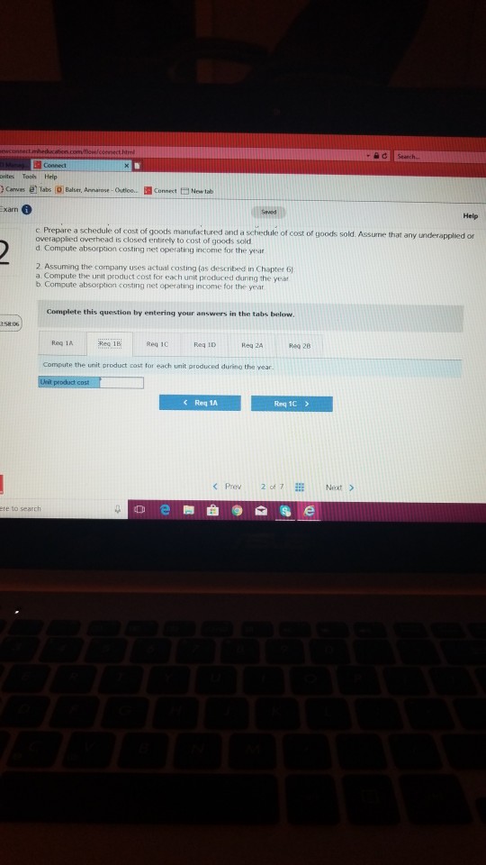 Solved Search. Connect Help Save & Exit Integration Exercise | Chegg.com