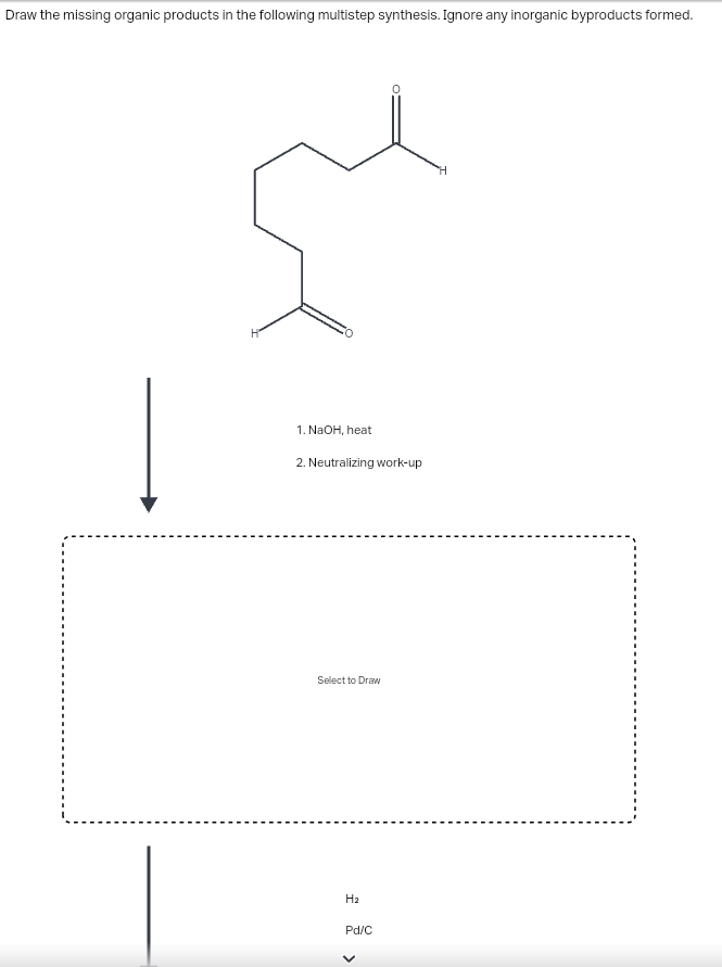 Solved Draw the missing organic products in the following | Chegg.com