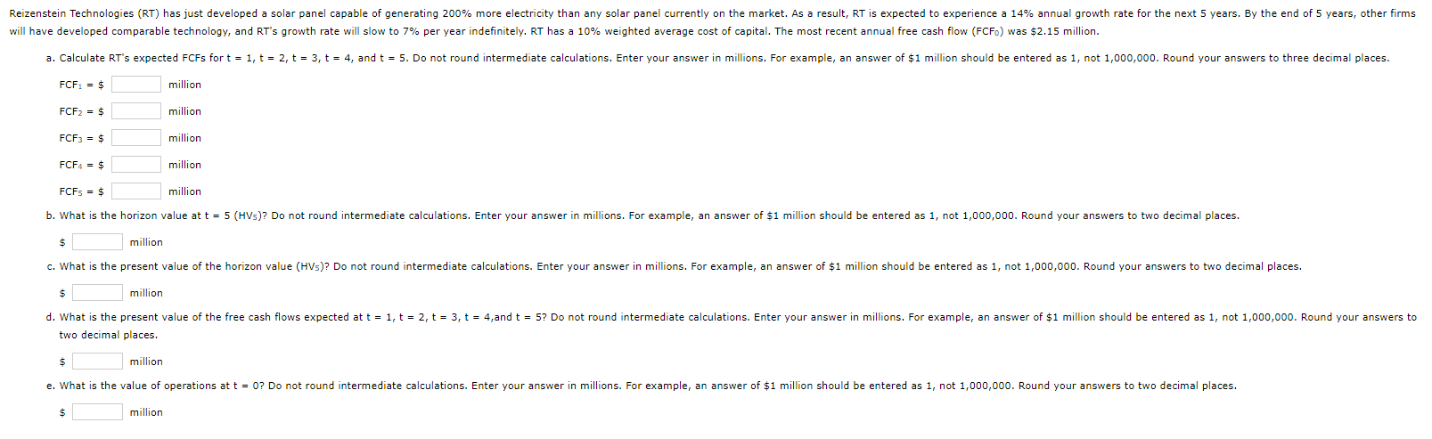 Solved $, ﻿million$, ﻿milliontwo decimal places.$million$, | Chegg.com