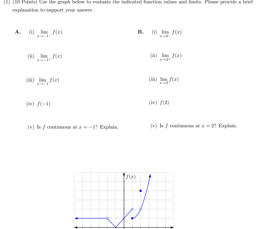 Solved THEOREM 1 Continuity Properties of Some Specific | Chegg.com