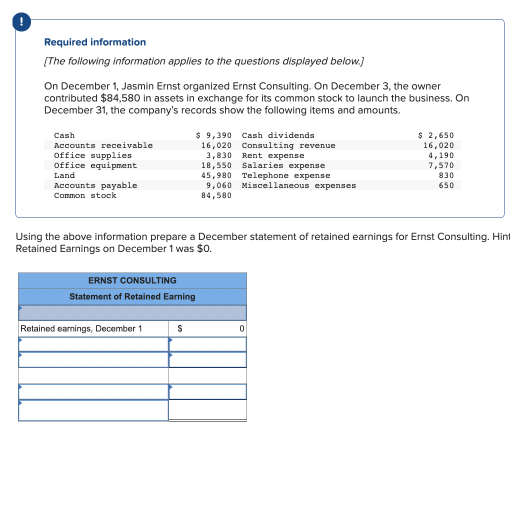 Solved Determine the missing amount from each of the | Chegg.com