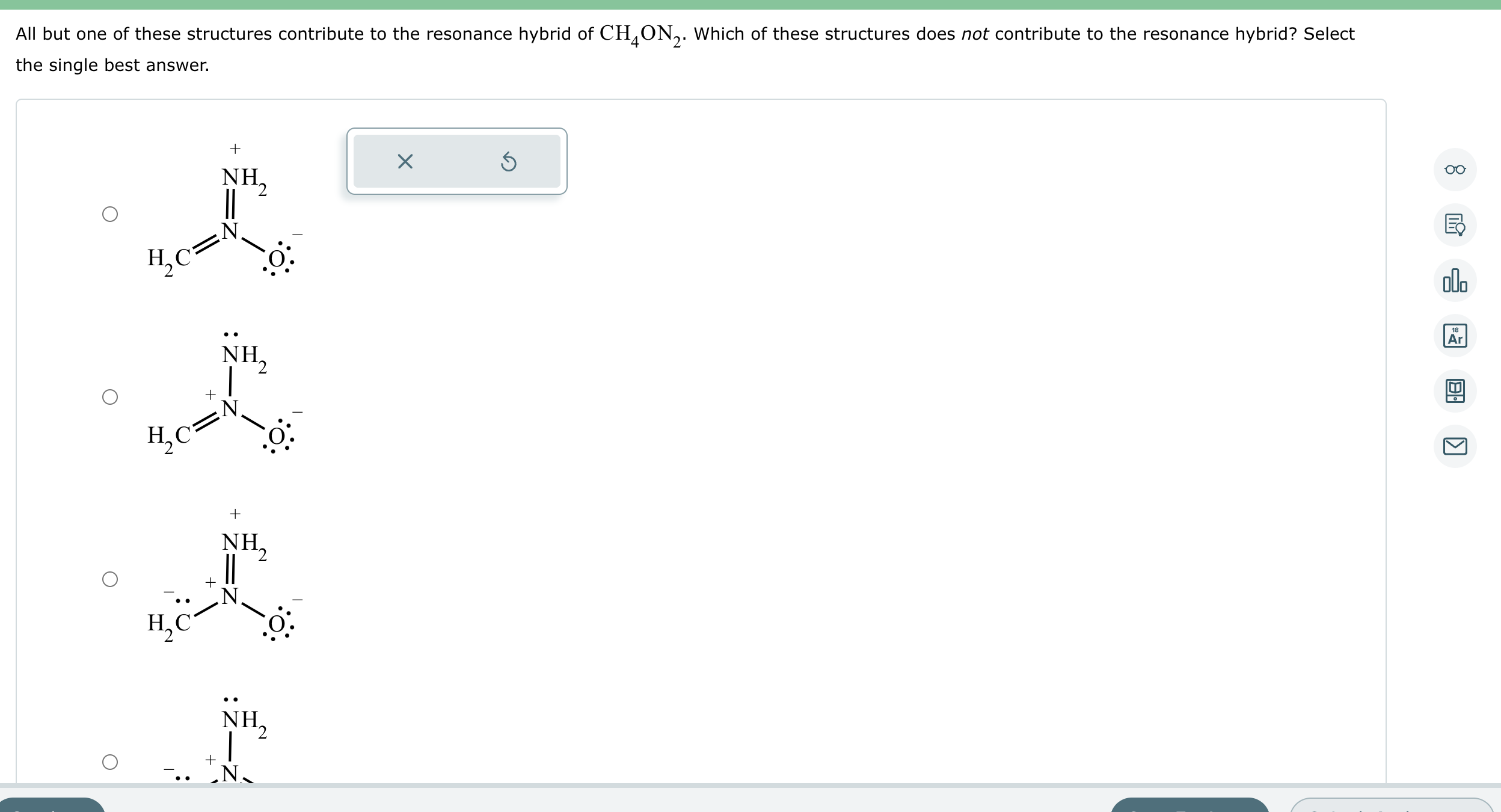 Solved All but one of these structures contribute to the | Chegg.com