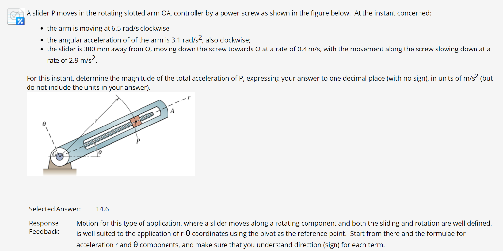 Solved Please use the formula of r-theta coordinate to solve | Chegg.com