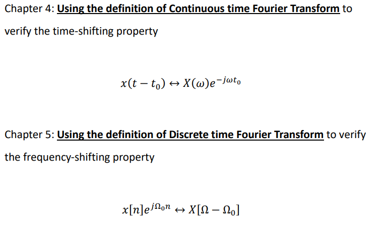 Solved Chapter 4: Using the definition of Continuous time | Chegg.com