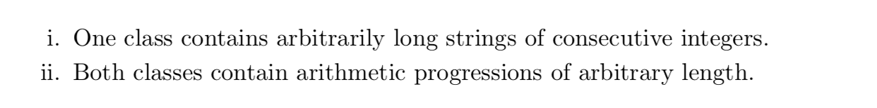 Solved 4. This question is about so-called syndetic sets. A | Chegg.com