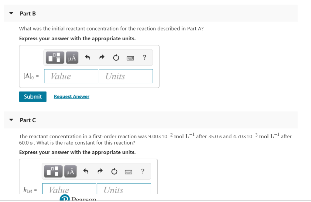 Solved Constants Periodic Table Part A The integrated rate | Chegg.com