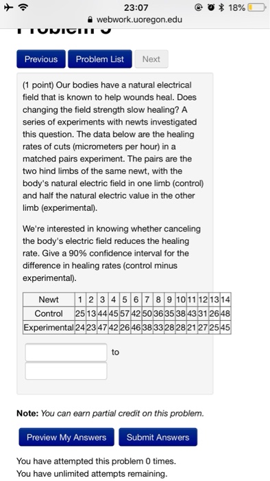 Solved 189600 23:07 a webwork.uoregon.edu Previous Problem | Chegg.com