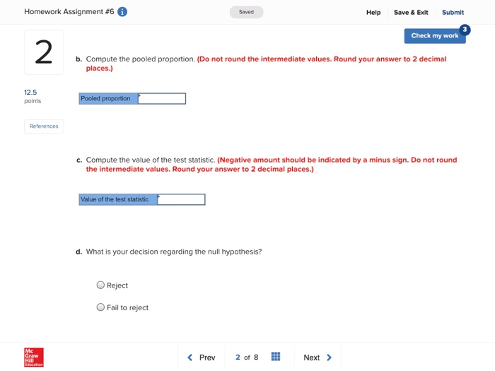 Solved Homework Assignment #6 0 Saved Help Save & Exit | Chegg.com