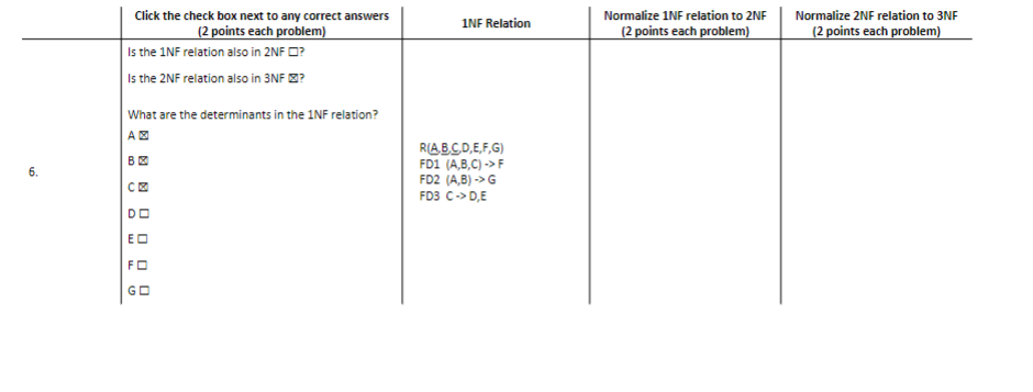 Solved Database management systems: Normalization | Chegg.com Solved Database management systems: Normalization | Chegg.com