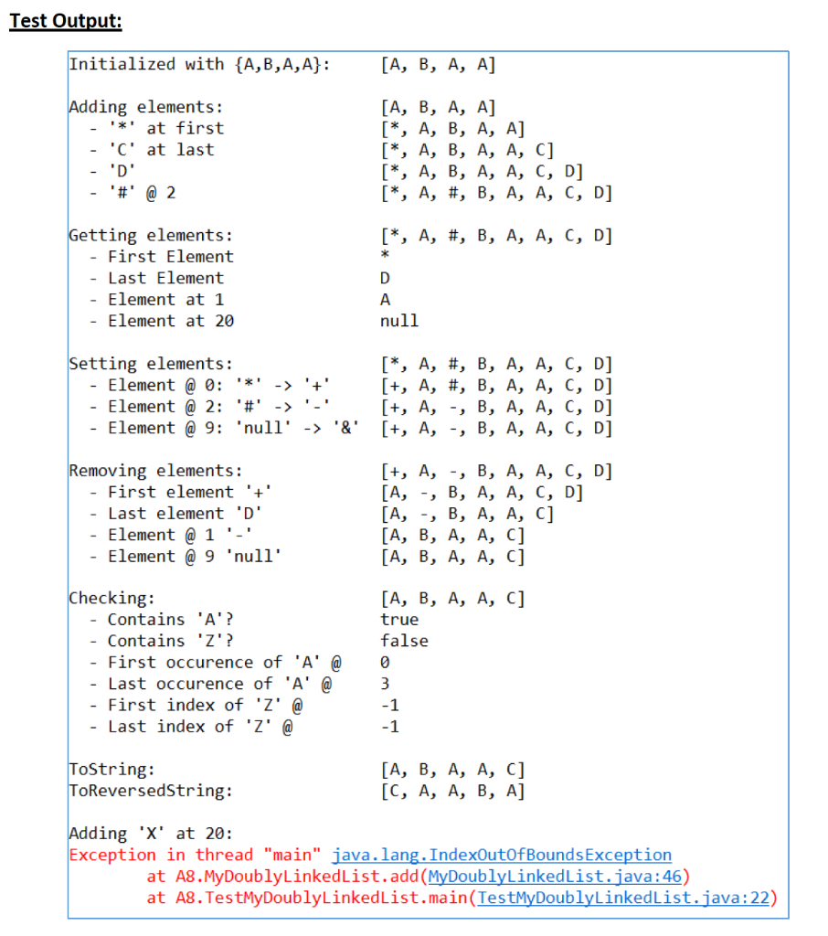 Solved In this assignment, you will convert the MyLinkedList | Chegg.com