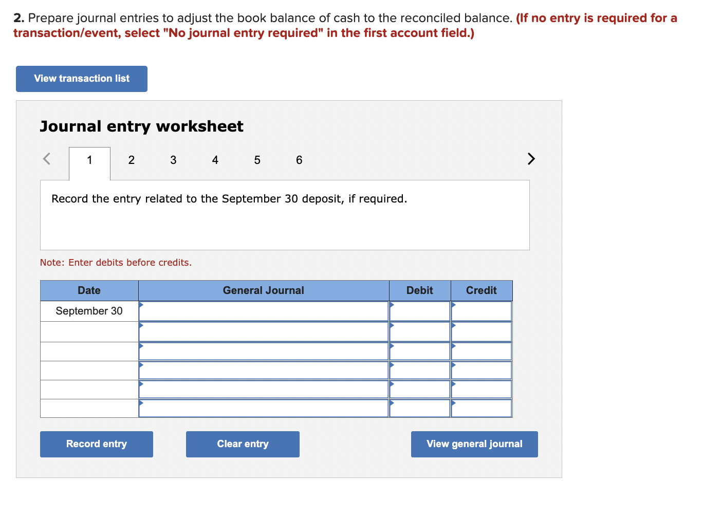 Solved 2. Prepare journal entries to adjust the book balance | Chegg.com