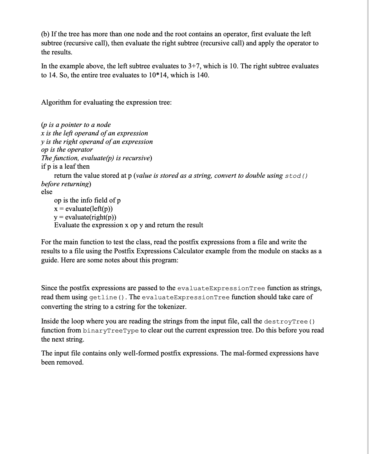 Solved I require the actual C++ code for the main.cpp, | Chegg.com