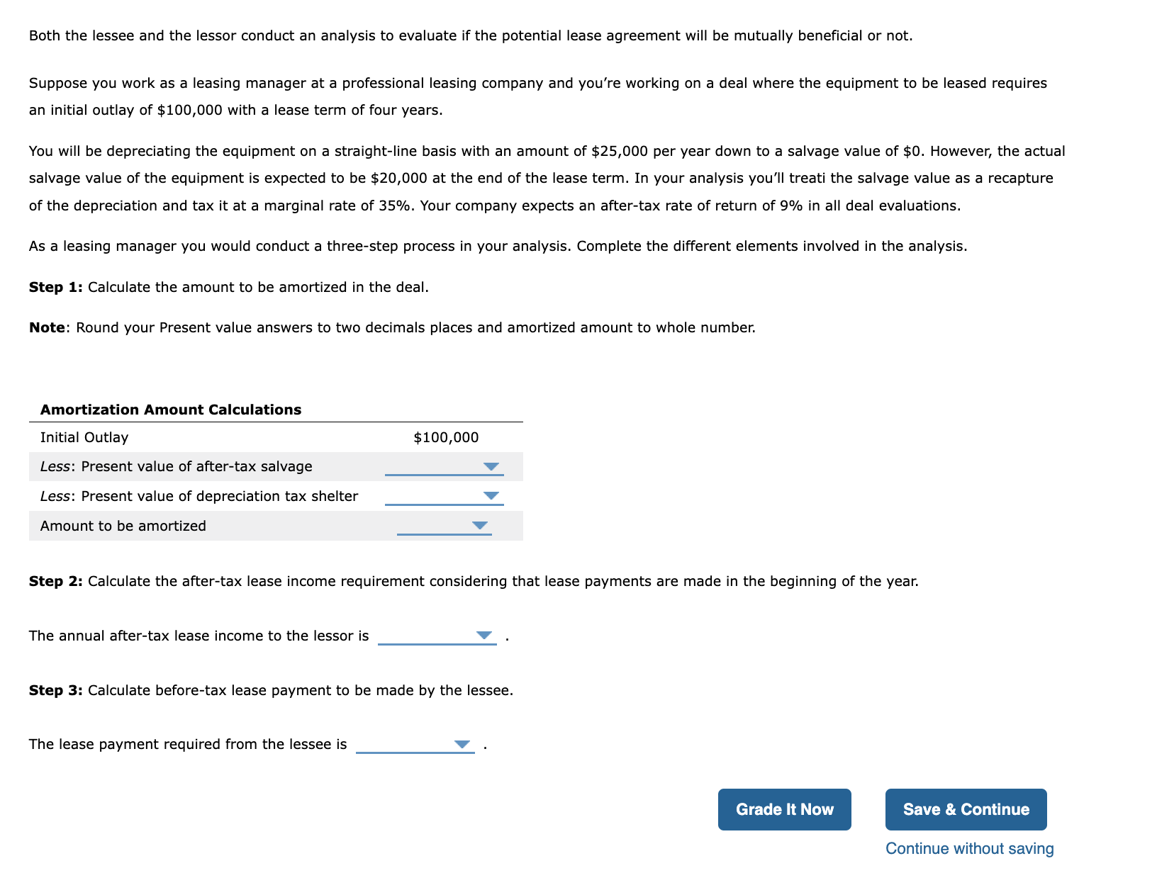 Solved Both the lessee and the lessor conduct an analysis to | Chegg.com