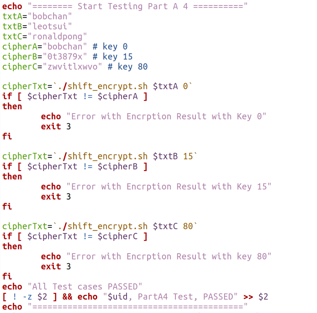 Linux shell script ---- modify the script or | Chegg.com