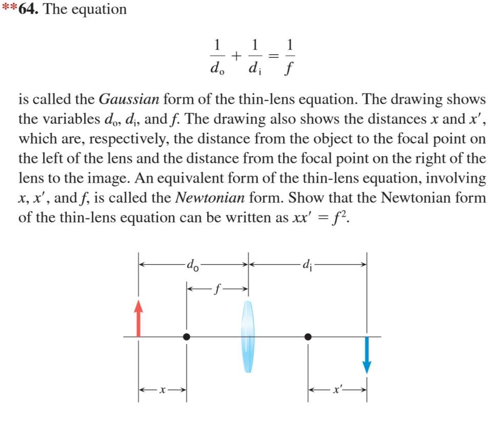 Solved **64. Th e equation do d,f is called the Gaussian | Chegg.com