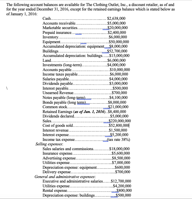 Solved Please Prepare Multi-Step Income Statement, Retained | Chegg.com