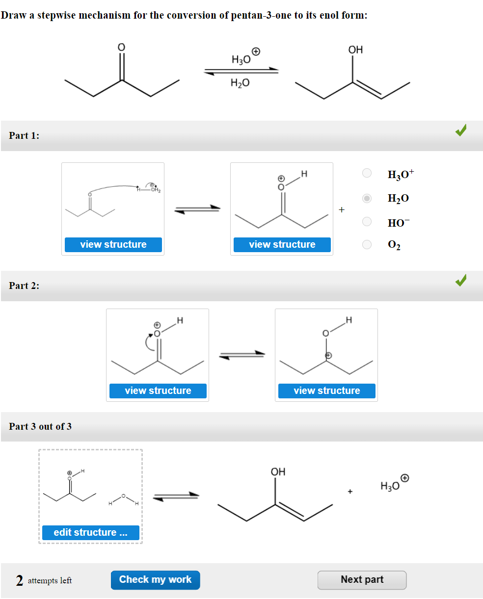 Solved Draw a stepwise mechanism for the conversion of | Chegg.com