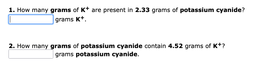 Solved a. How many grams of S are present in 4.95 grams of | Chegg.com