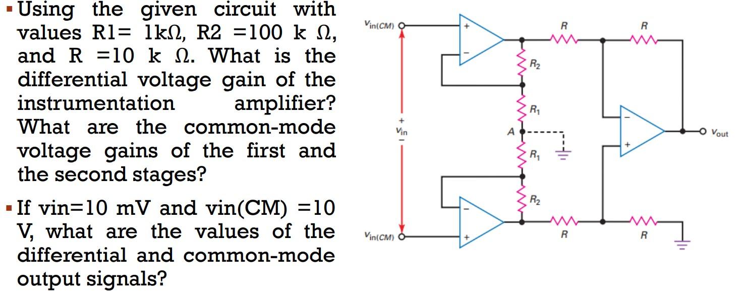 Solved - Using the given circuit with values | Chegg.com