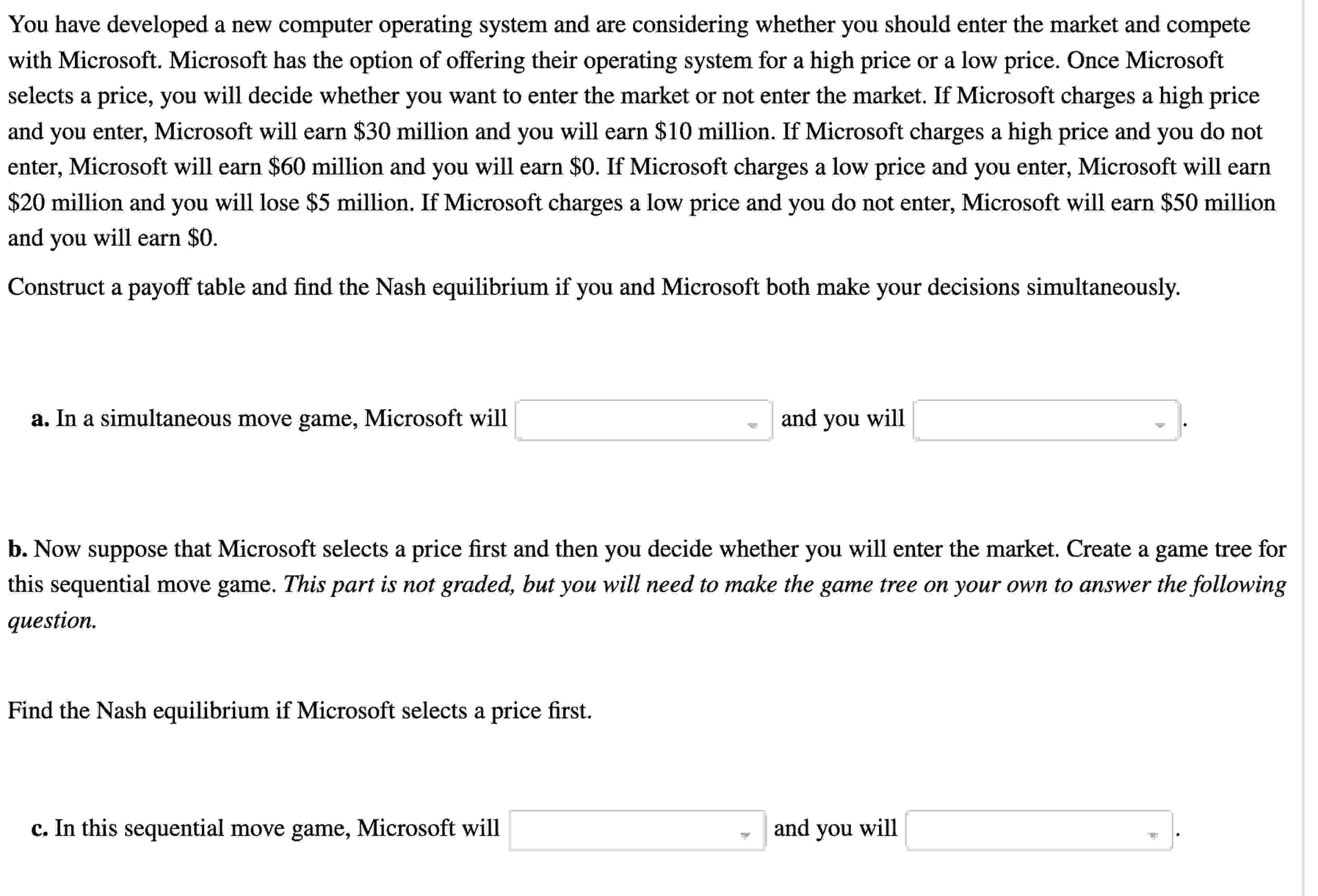 Solved You have developed a new computer operating system | Chegg.com