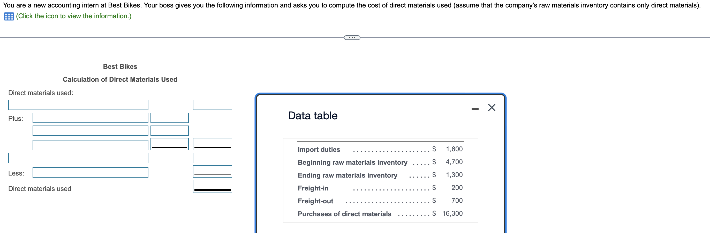Solved 用 (Click the icon to view the information.) Best | Chegg.com